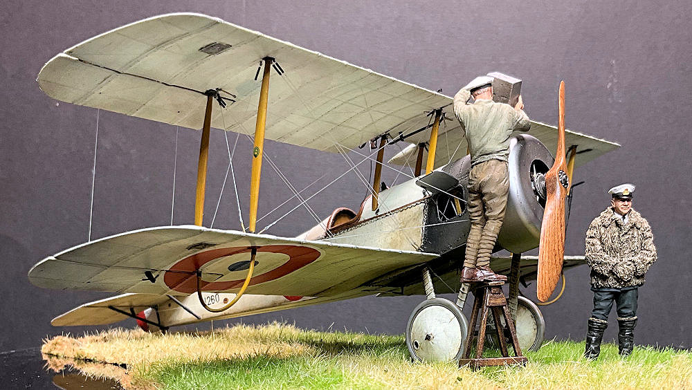 1:32nd scale Bristol Scout C - Ready for Inspection - Large Scale Planes